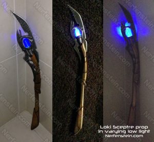 Loki Sceptre prop replica from The Avengers – Commission – Board Game ...