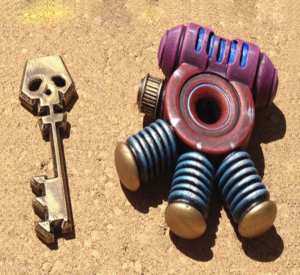 Borderlands Shield Mod and Golden Vault Key prop replicas – Board Game ...