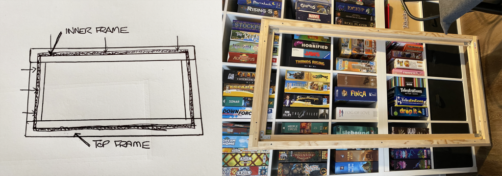 The ‘Board Game Frame’ board game table conversion – Tutorial – Board ...